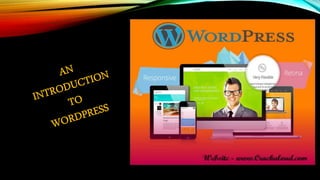 An introduction to wordpress | PPT