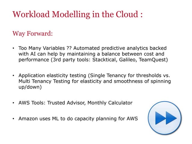 An introduction to Workload Modelling for Cloud Applications | PPT