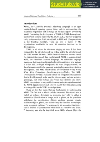 An Introduction To XBRL | PDF