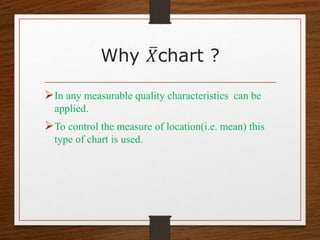An introduction to x-BAR chart | PPTX
