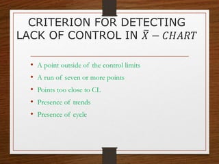 An introduction to x-BAR chart | PPTX