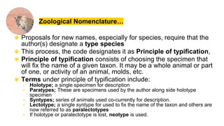 An introduction to zoological taxonomy, collection, and preparation of ...