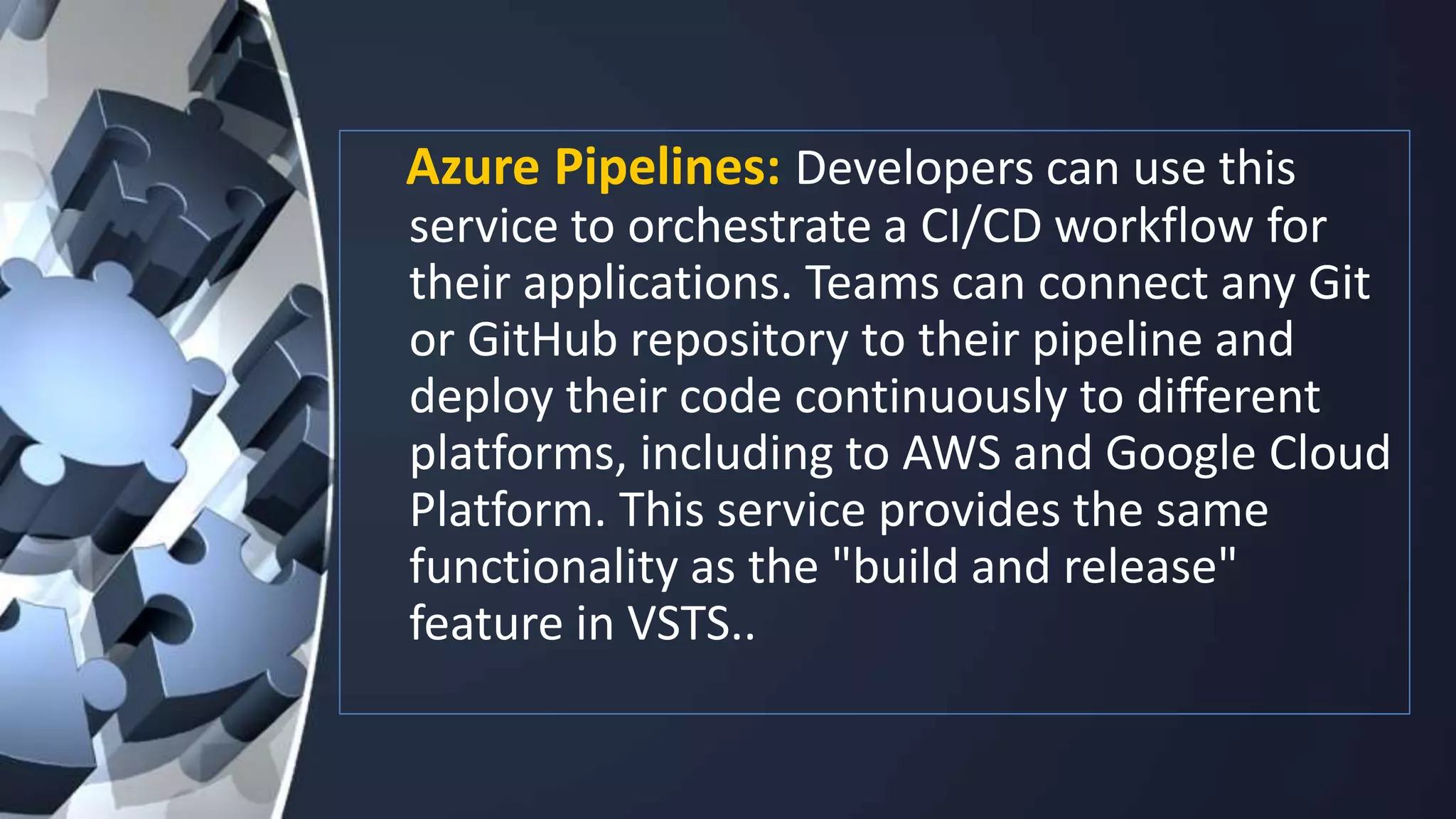 An intro to Azure DevOps Services | PPT