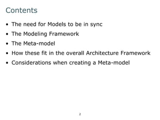 An intro to building an architecture repository meta model and modeling ...
