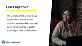 An Introduction to Lions Learning Center PPT | PPTX