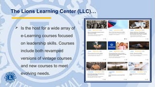 An Introduction to Lions Learning Center PPT | PPTX