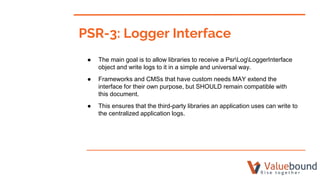 An intro to php standards recommendation (psr) | PPTX