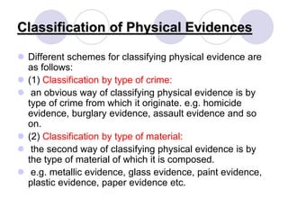 An intro to phy evi | PPT