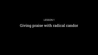 An intro to radical candor | PDF