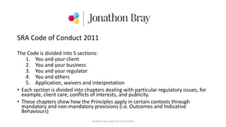Introduction to SRA Regulation for ABSs | PPTX | Legal Services ...