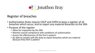 Introduction to SRA Regulation for ABSs | PPTX