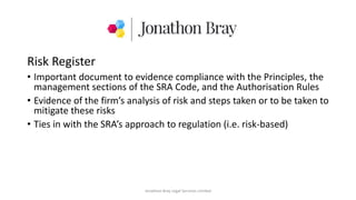Introduction to SRA Regulation for ABSs | PPT