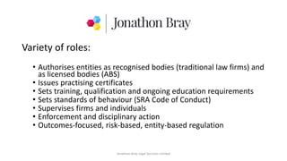 Introduction to SRA Regulation for ABSs | PPTX