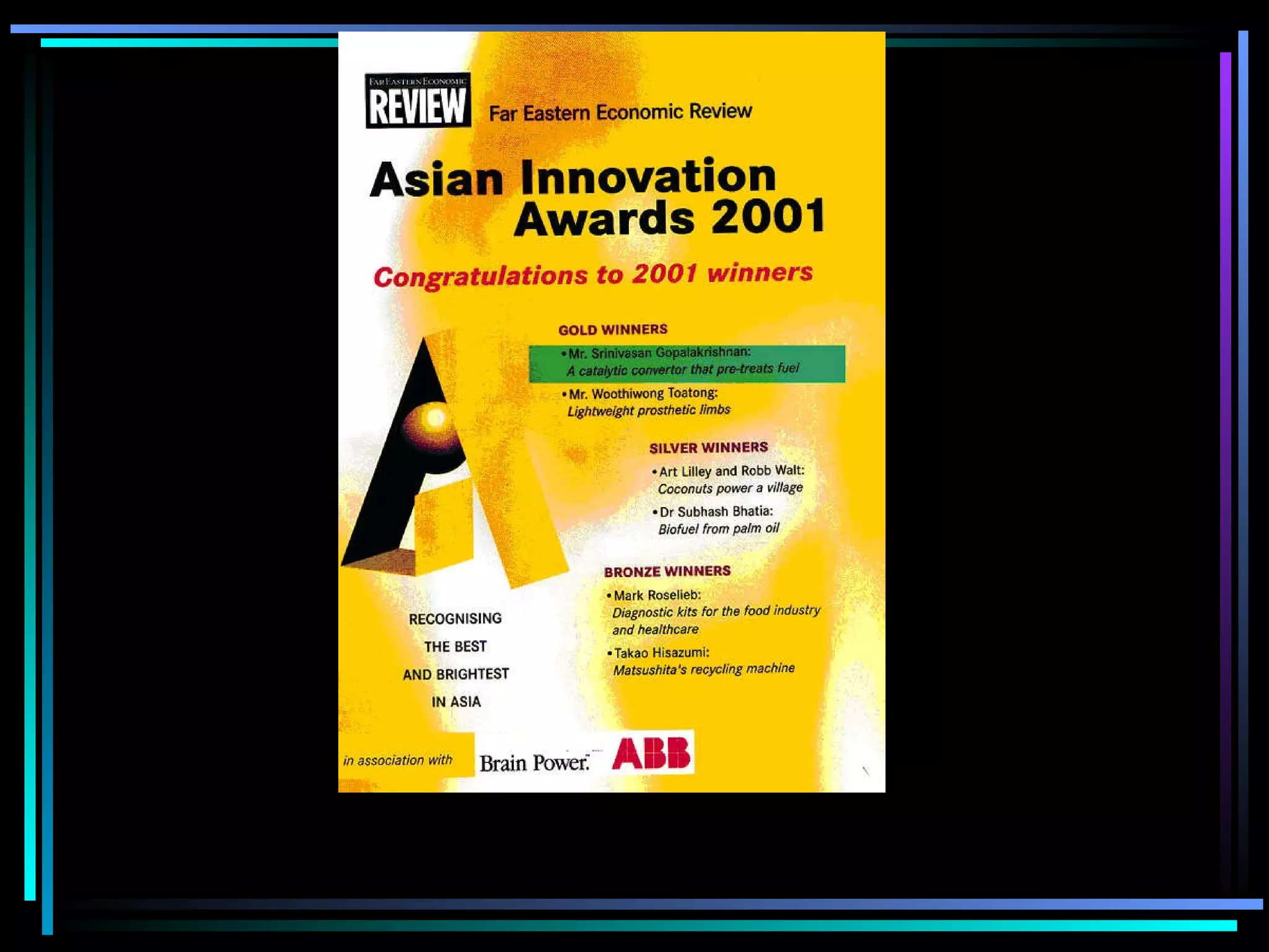 An invention in multiple applications | PPT