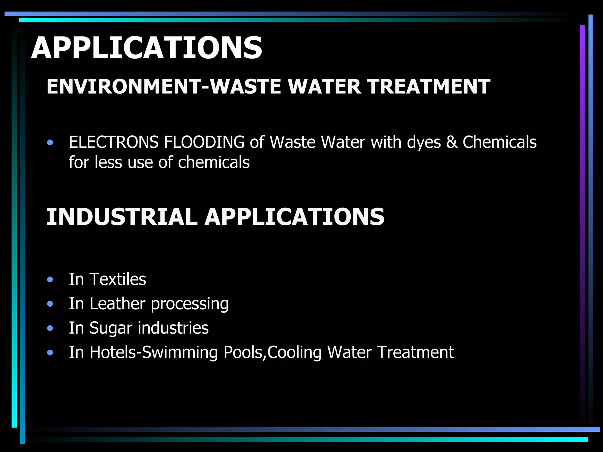 An invention in multiple applications | PPT