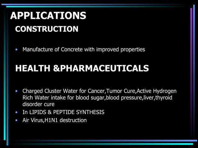 An invention in multiple applications | PPT