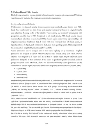 An Inverse Approach to Windows' Resource-Based Permission Mechanism for Access Permission ...