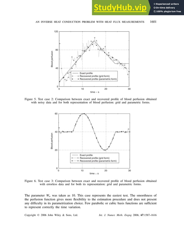 An Inverse Heat Conduction Problem With Heat Flux Measurements Pdf