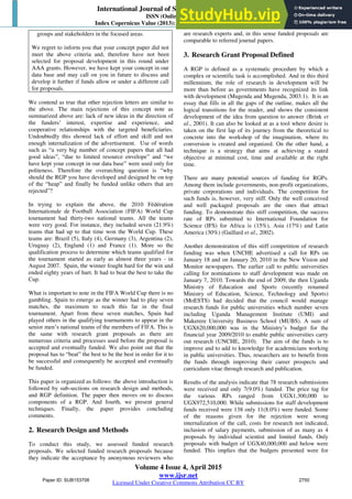 An Investigation Of Techniques Of Writing A Fundable Research Grant Proposal Practical Example ...