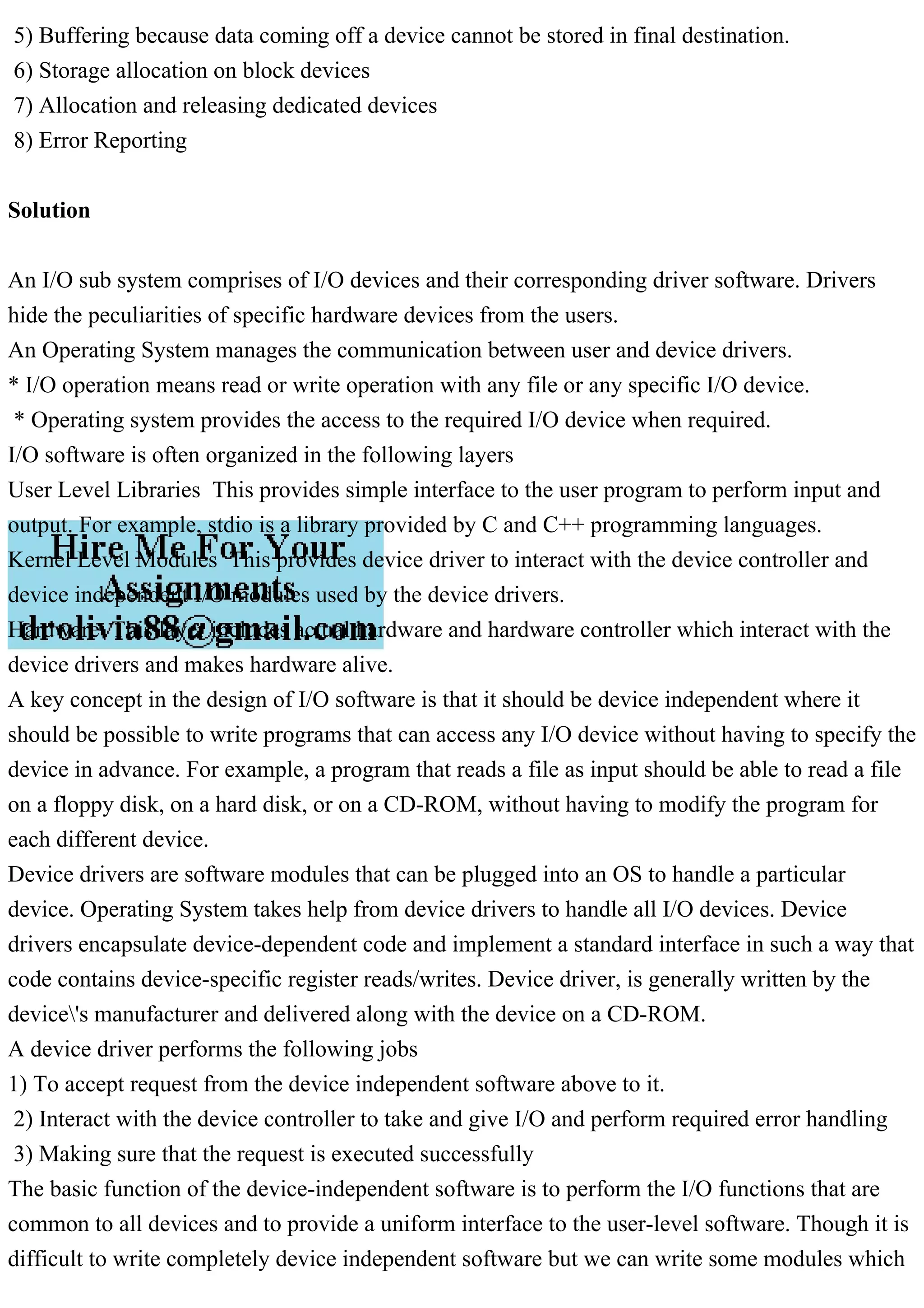 An IO sub system comprises of IO devices and their corresponding d.pdf