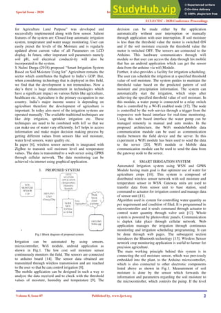 An IOT Based Smart Irrigation System Using Soil Moisture And Weather ...