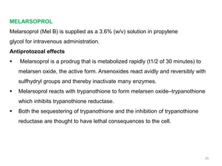 Aniprotozoal drugs.ppt