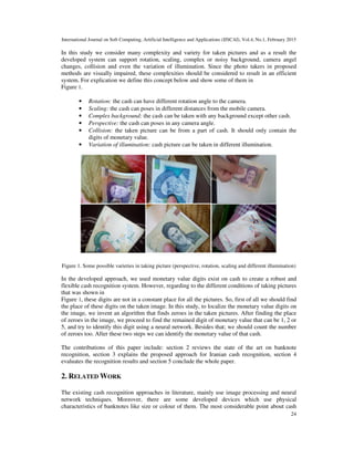An iranian cash recognition assistance | PDF