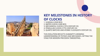 Anirban Sarkar(Clocks and watches):The Time Keeping Machine.pptx