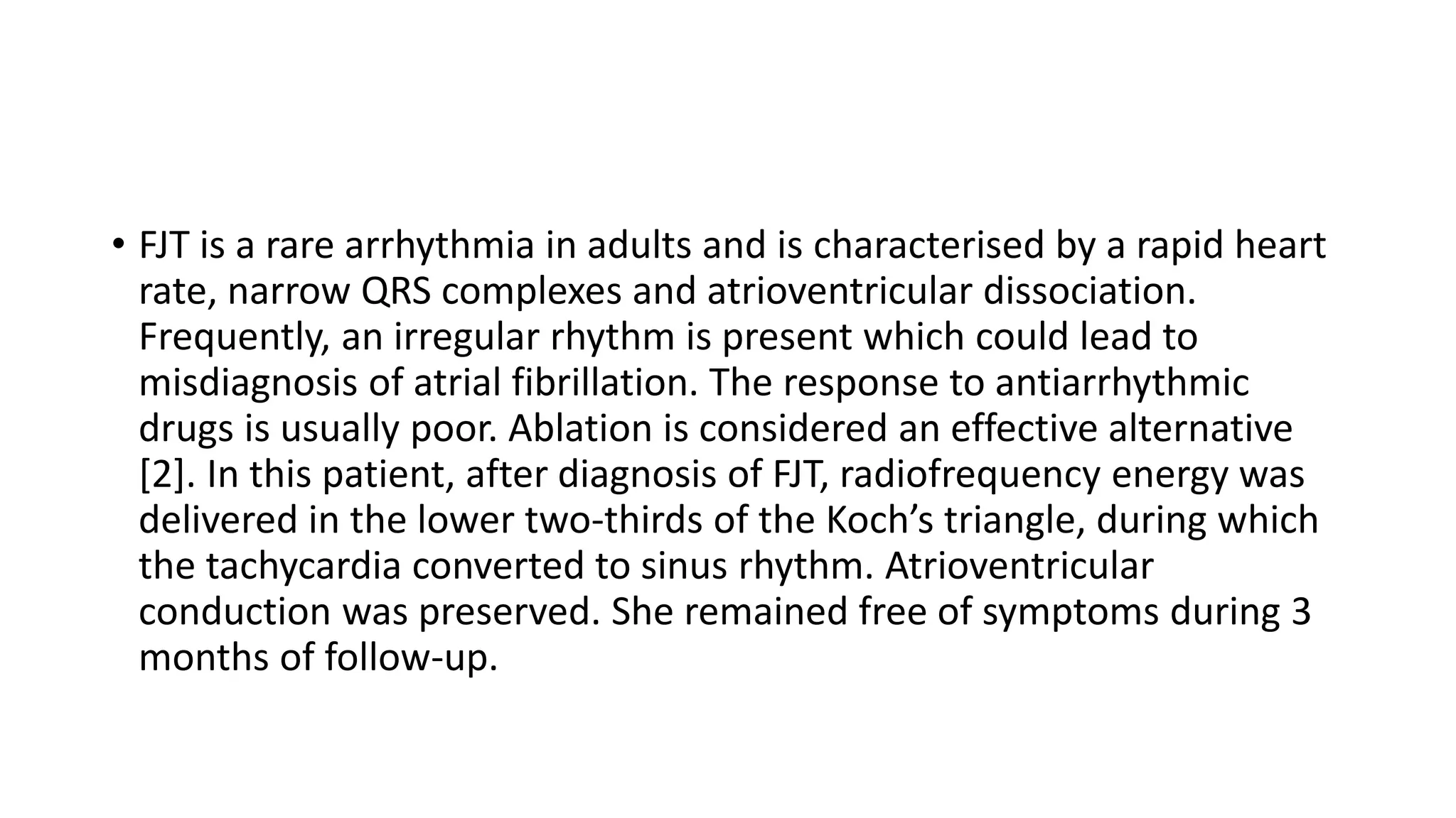 An irregular narrow complex tachycardia | PPTX | Heart and ...