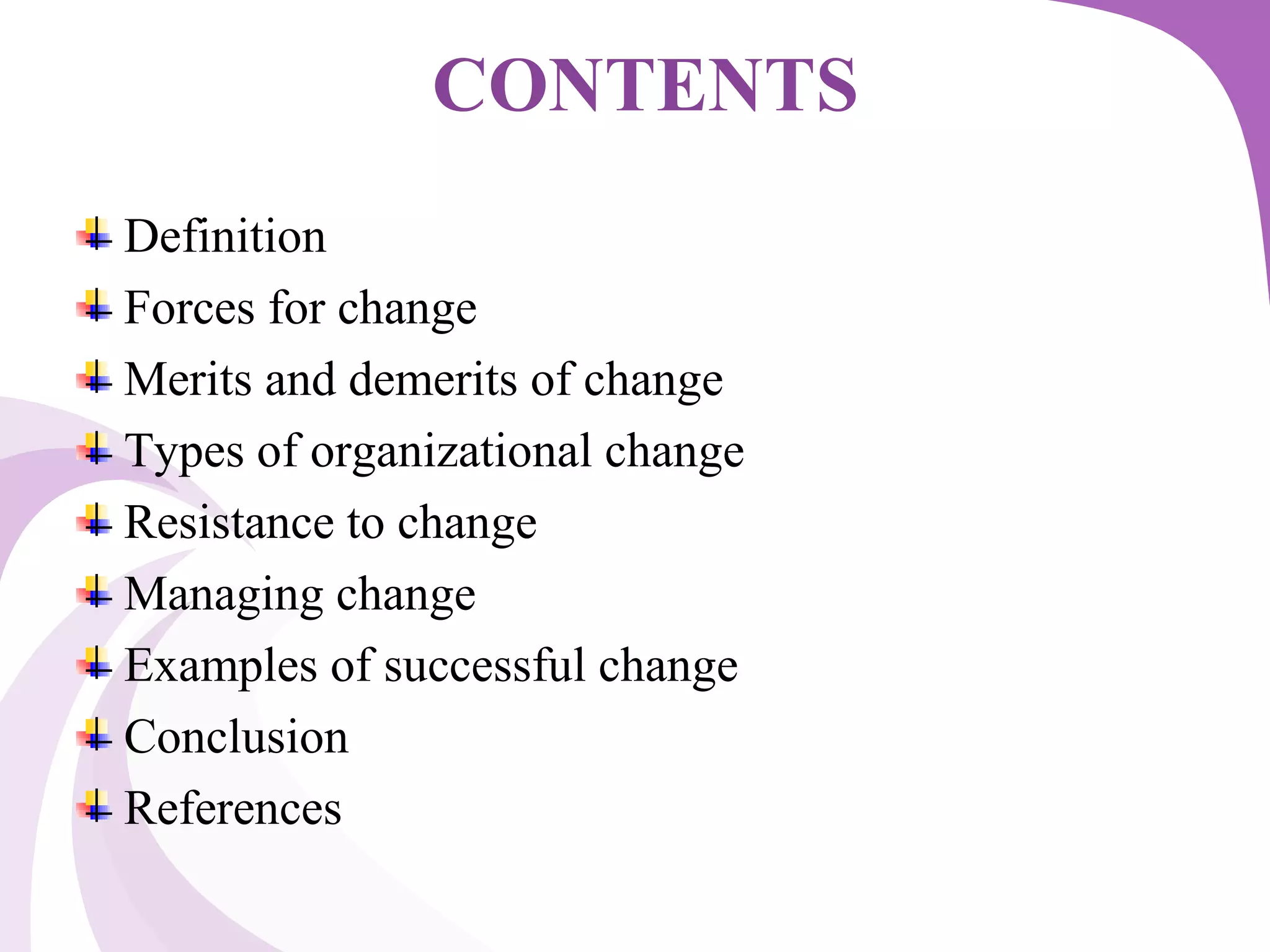 Managing Organisational Change | PPT