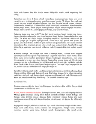 Anis Matta[Pandangan Islam Terhadap Harta] | PPT