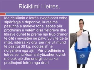 trajtimi ekologjik i mbeturinave | PPTX