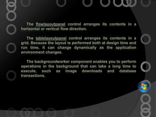 An isas presentation on .net framework 2.0 by vikash chandra das | PPT