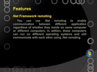An isas presentation on .net framework 2.0 by vikash chandra das | PPT