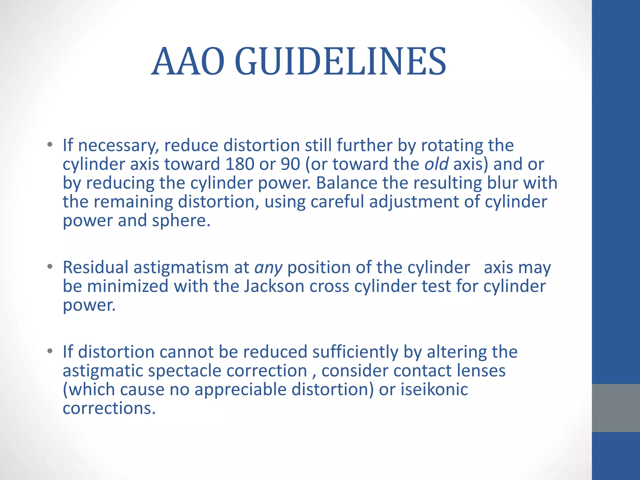 Aniseikona , anisometropia & astigmatism | PPTX