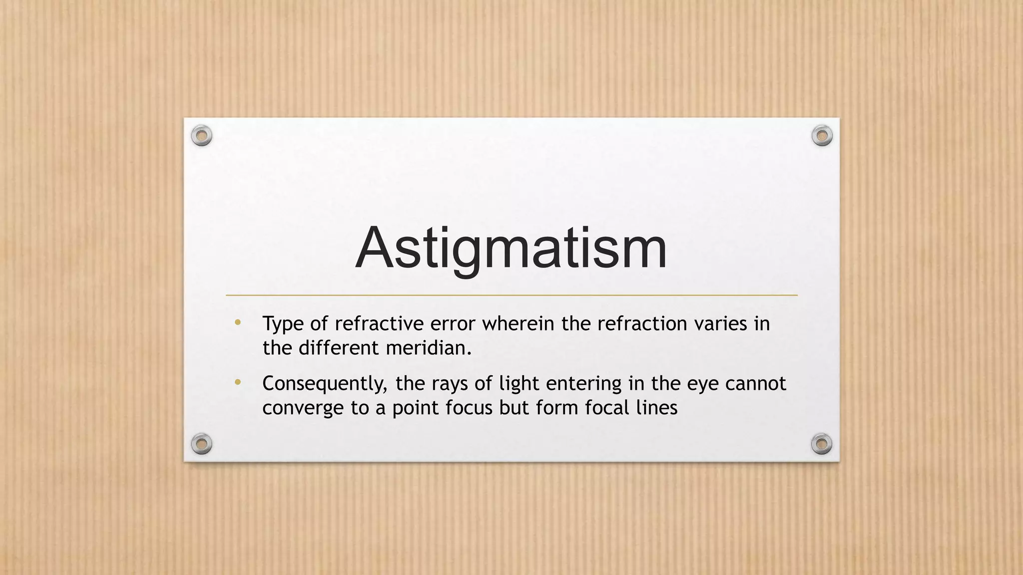 Aniseikonia [ophthalmology description for medical students ] | PPTX