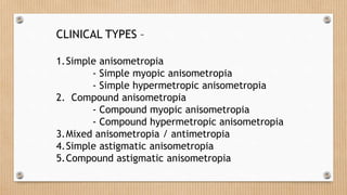 Aniseikonia [ophthalmology description for medical students ] | PPTX ...