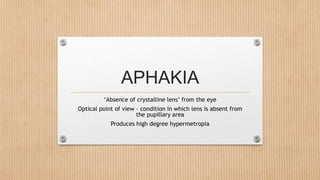 Aniseikonia [ophthalmology description for medical students ] | PPTX ...