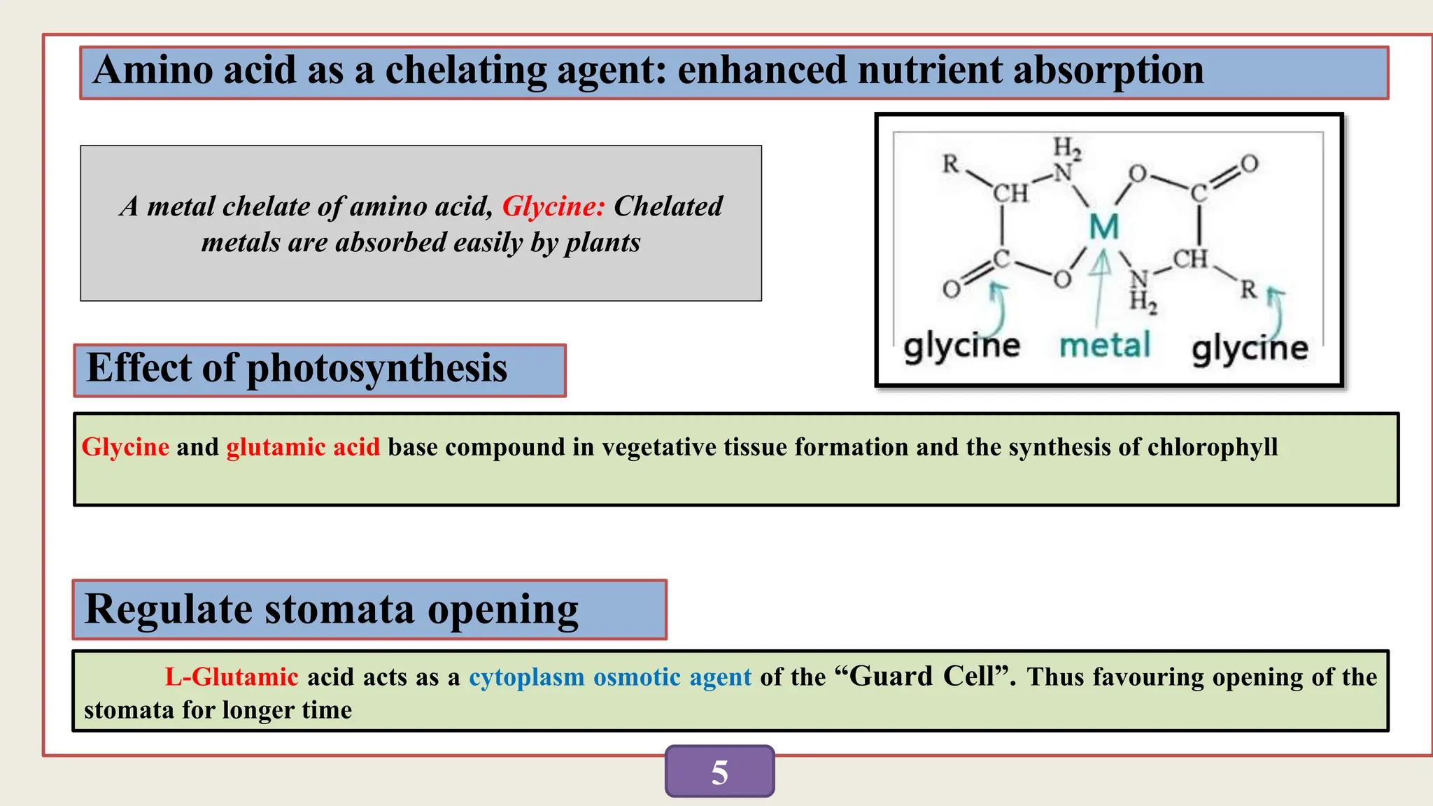 Role of amino acid, fulvic acid and humic acid in fruit crops | PPT