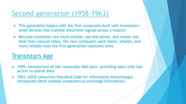Evolution of Computers and Generation of computers | PPTX