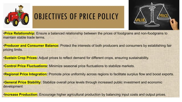 Agricultural Price Policy of India , Economics | PDF