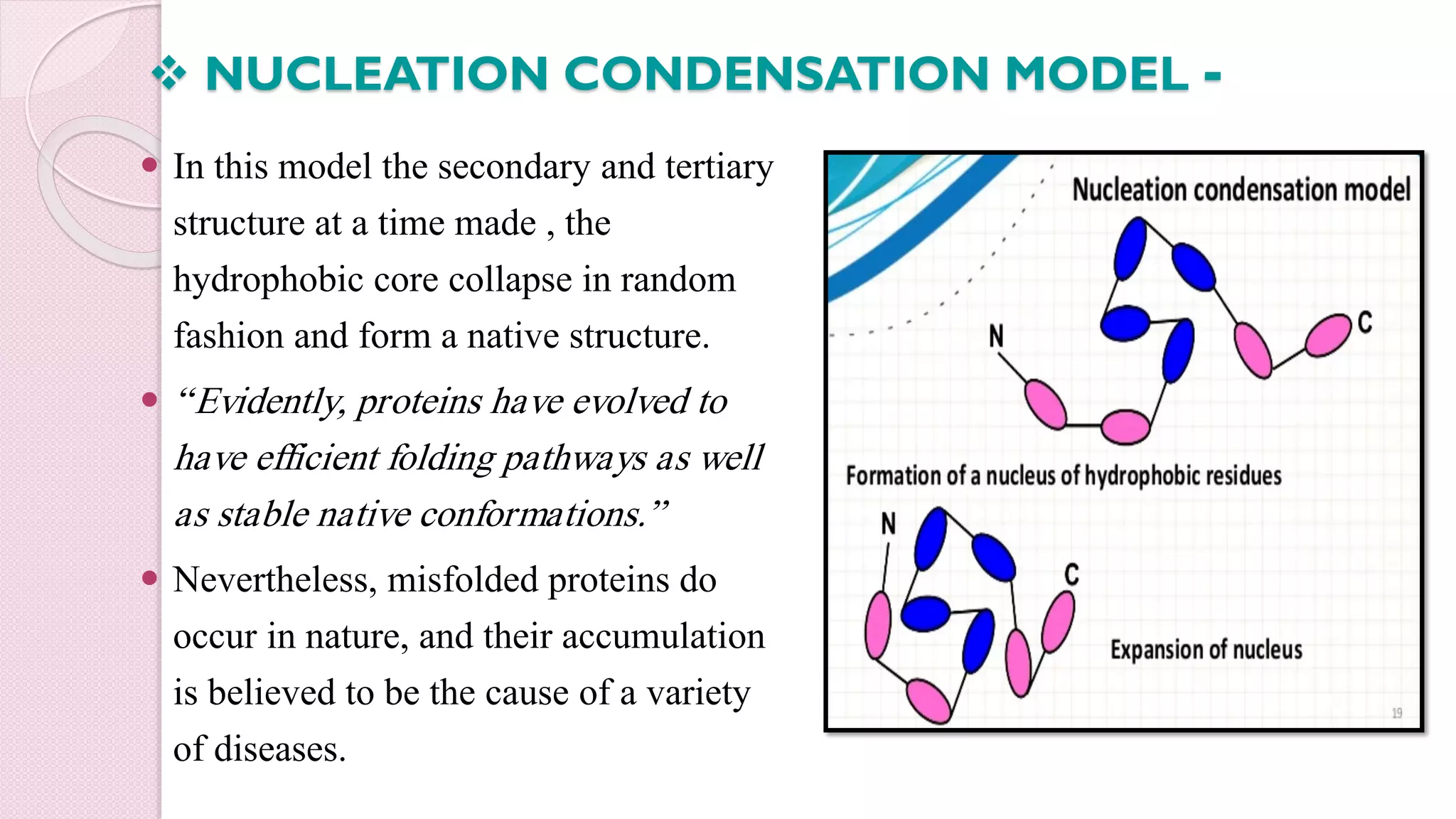 Protein Folding-biophysical and cellular aspects, protein denaturation ...