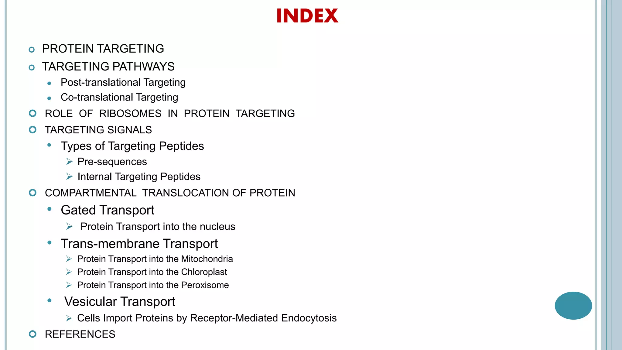 Protein Localization | PPTX
