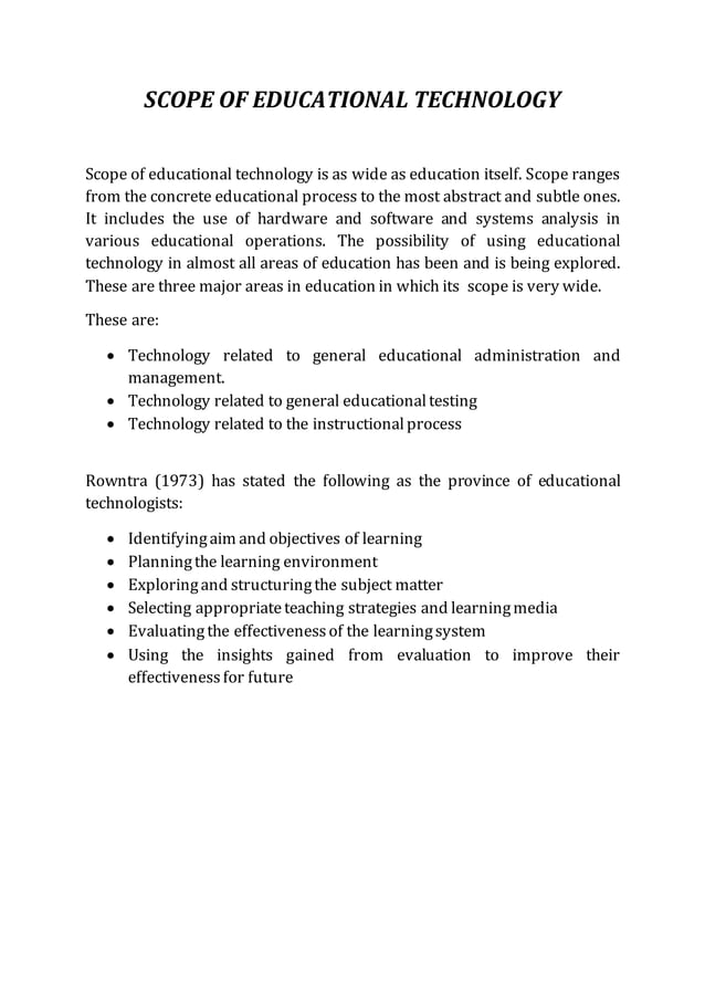 educational technology | PDF
