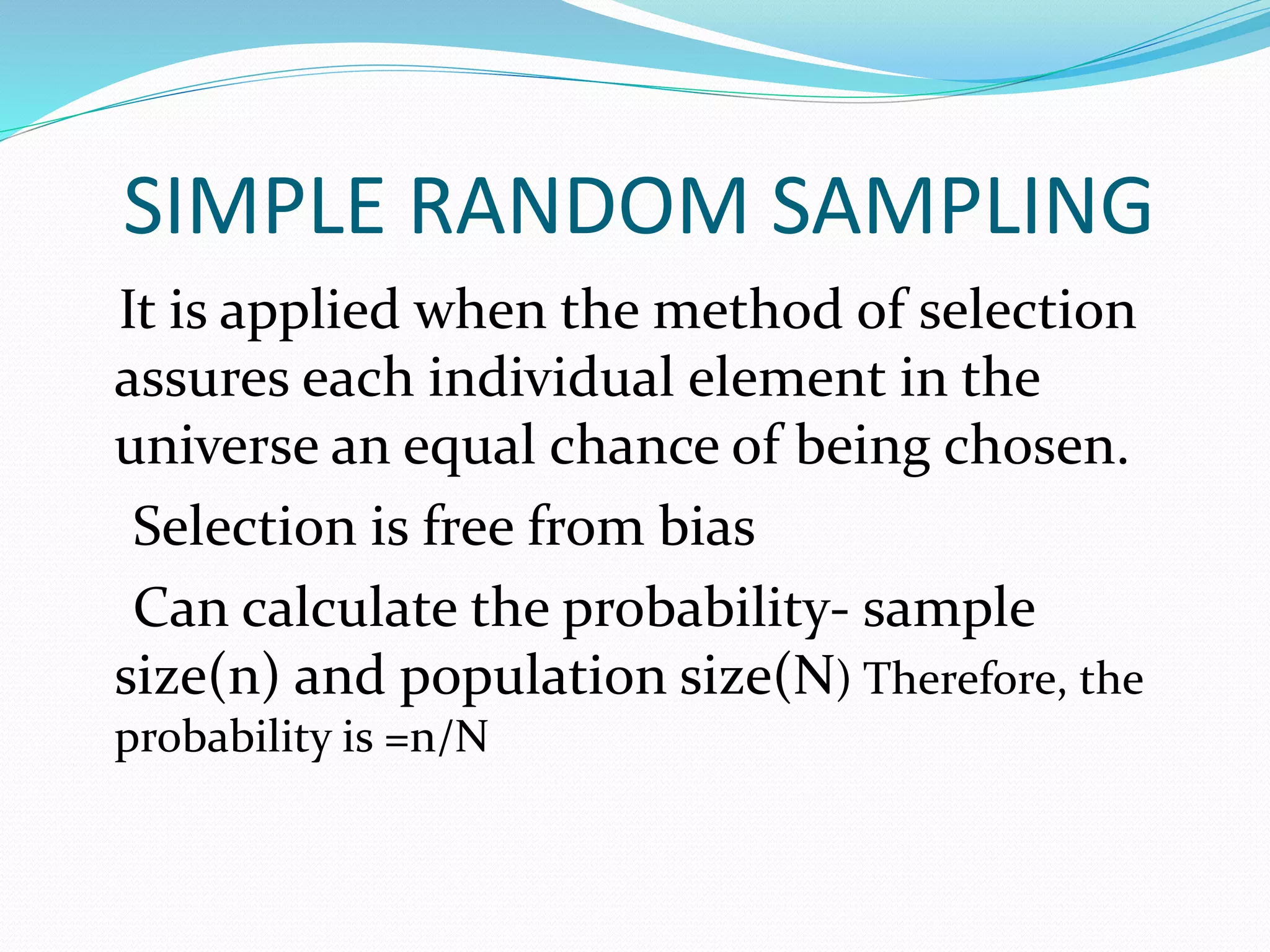 probability and non-probability samplings | PPTX