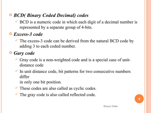 conversion fron binary digit to others decimal numbers | PPT