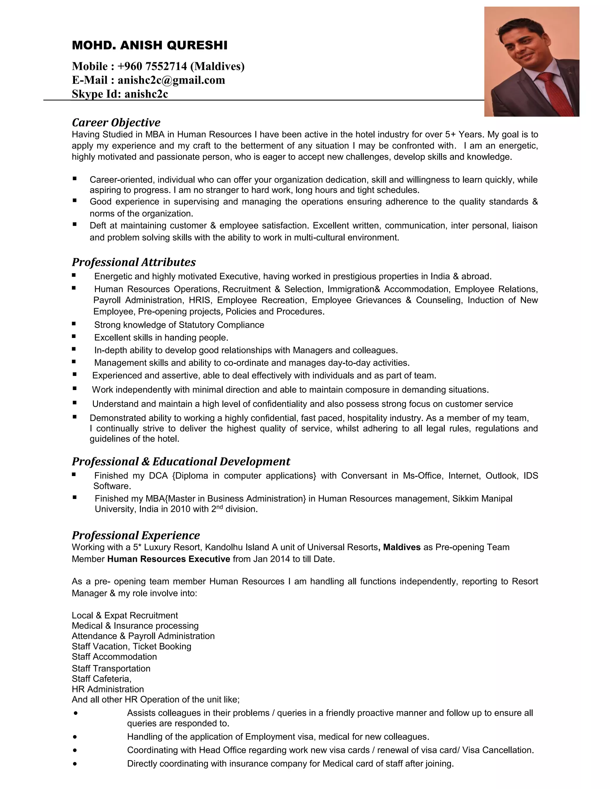 Anish cv 1 (5)- new | PDF