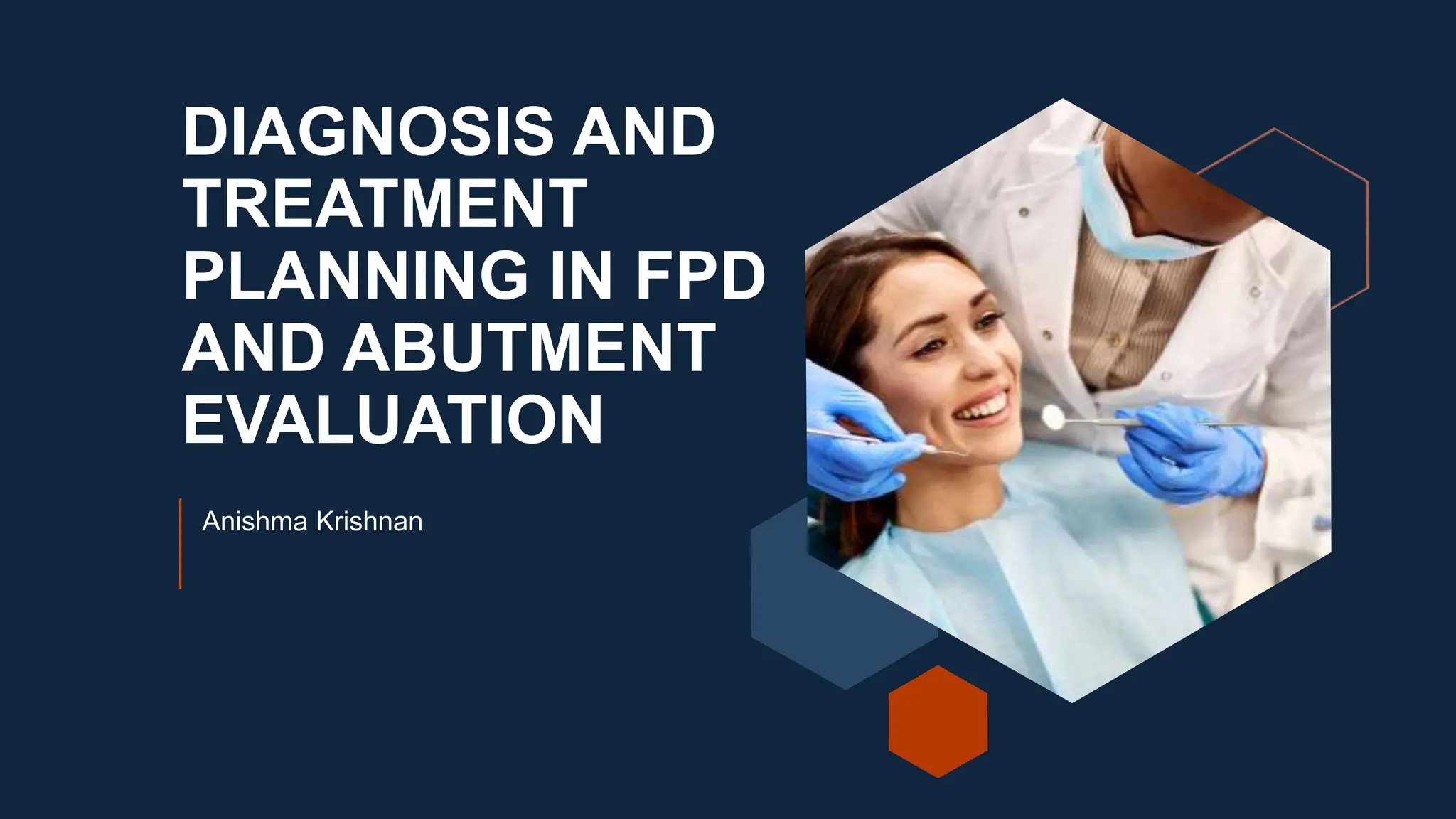 Diagnosis and treatment planning in fpd and abutment evaluation | PPTX