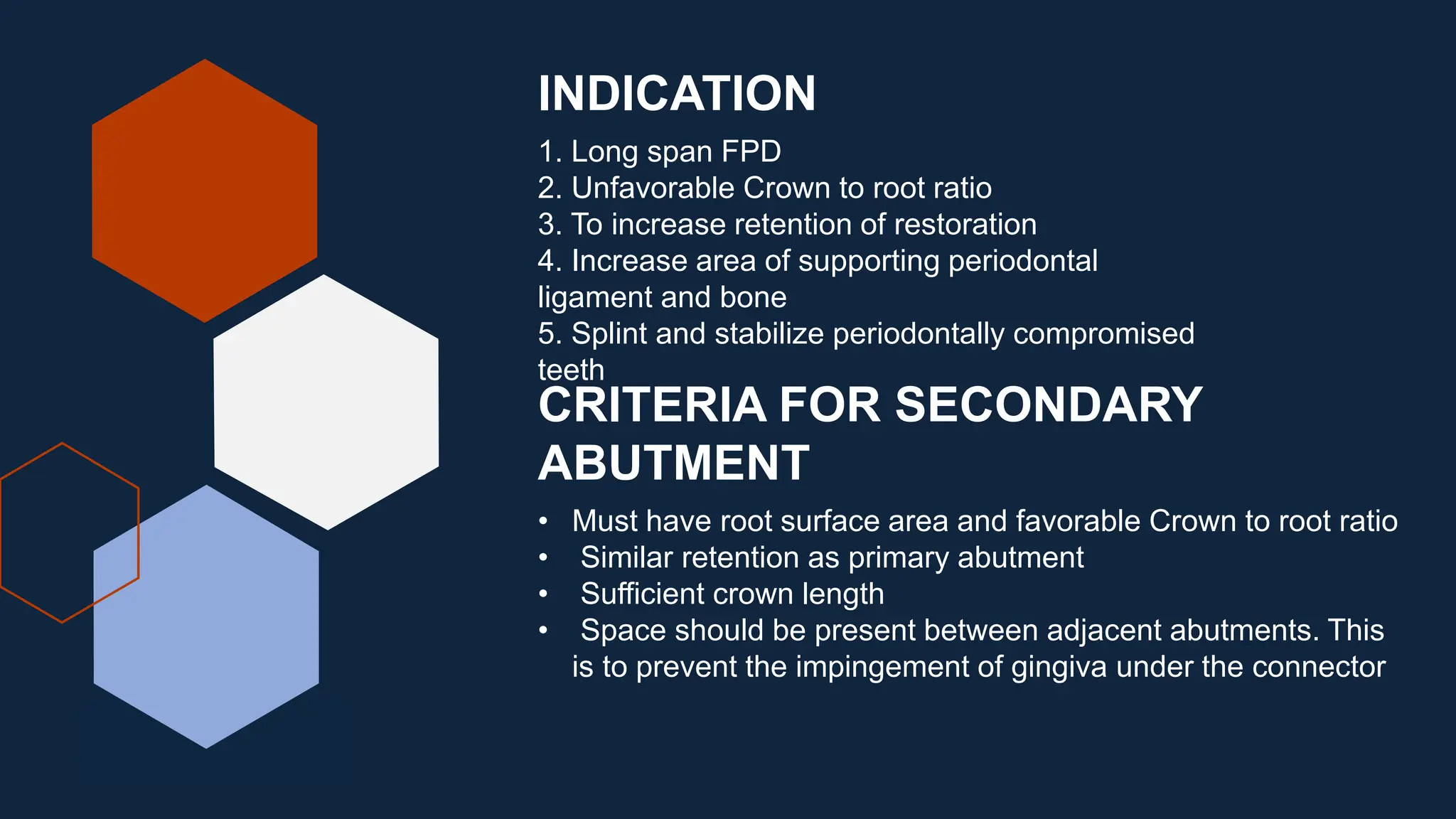 Diagnosis and treatment planning in fpd and abutment evaluation | PPTX