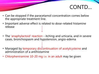 Acetaminophen Toxicity Mechanism